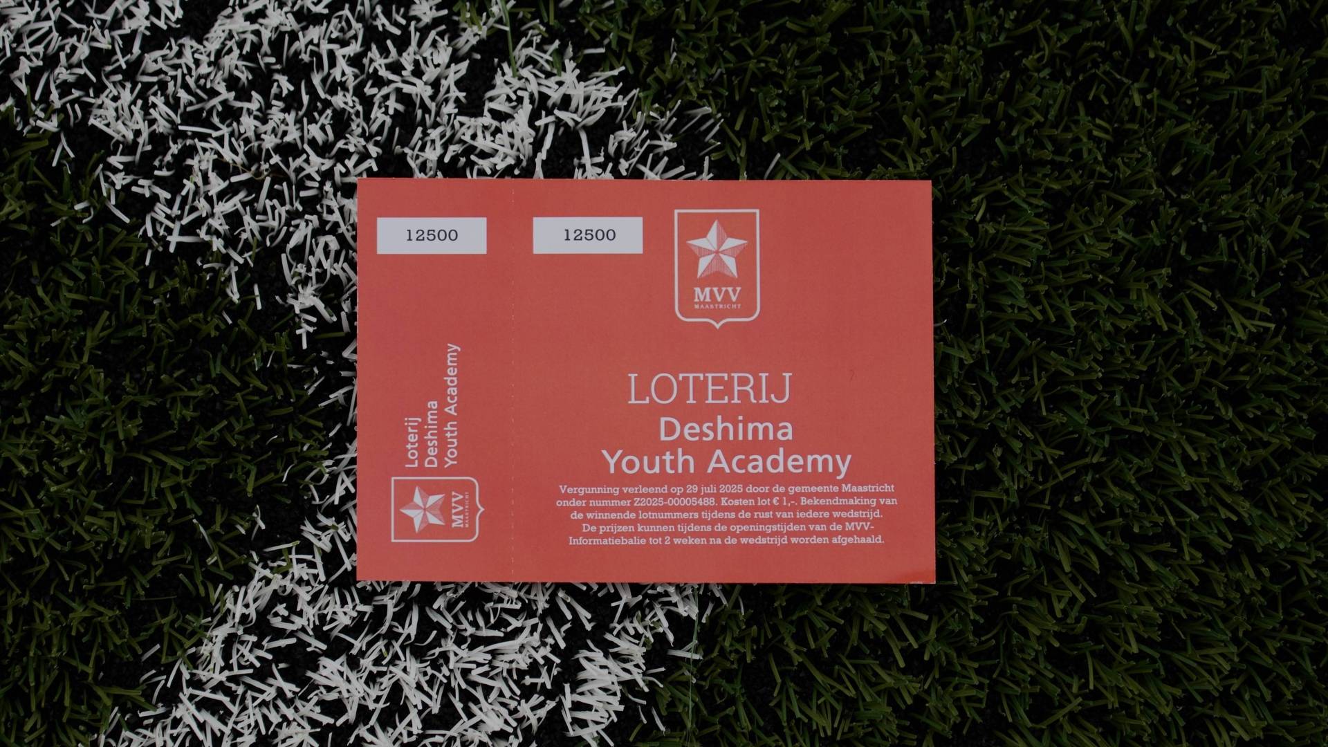 Uitslag Loterij Deshima Youth Academy